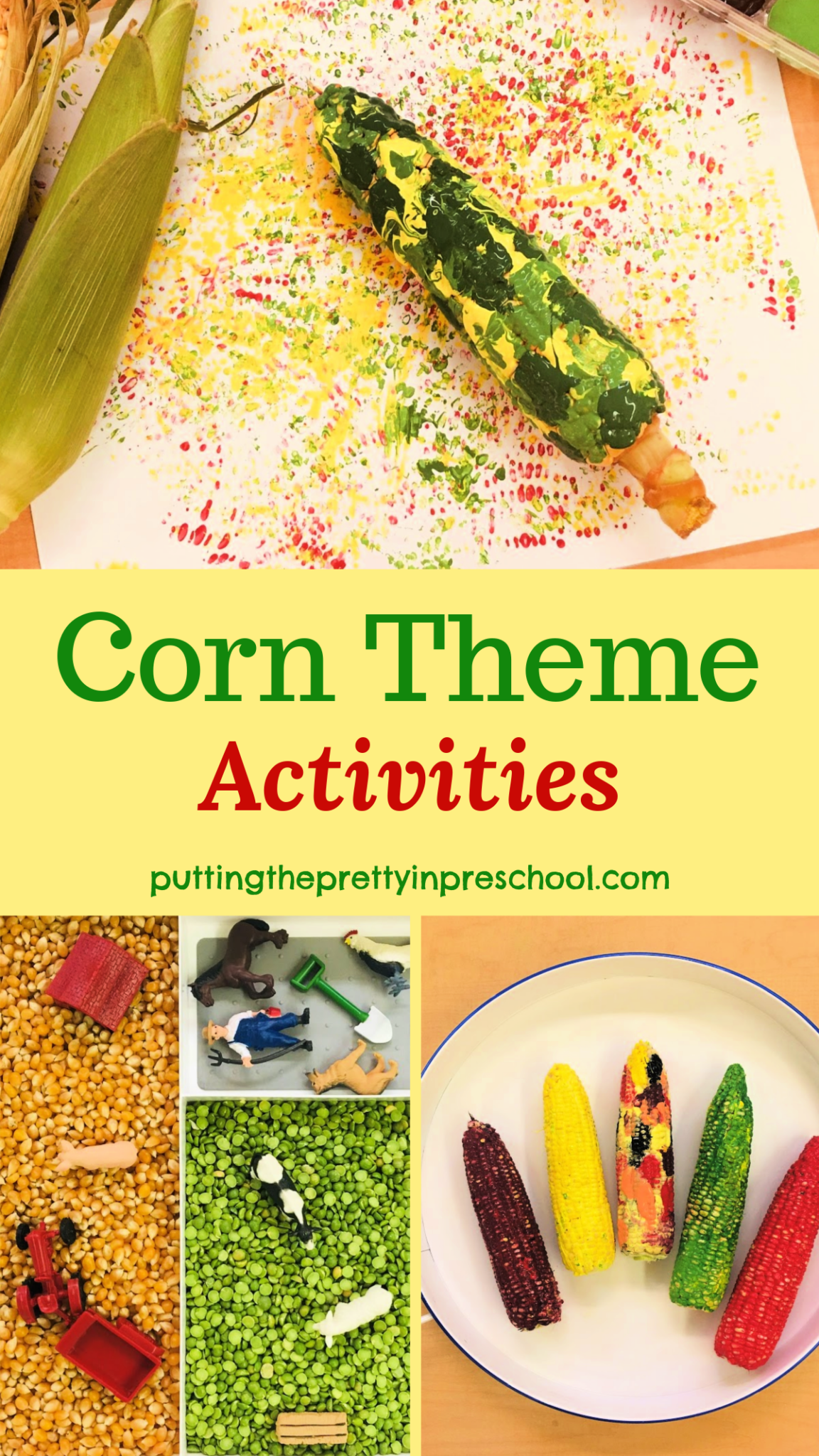 Corn Theme Activities