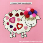 Woolly Valentine’s Day Crafts