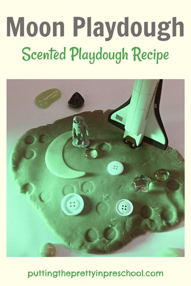 Scented Moon Playdough