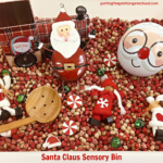 Santa Claus Sensory Bin
