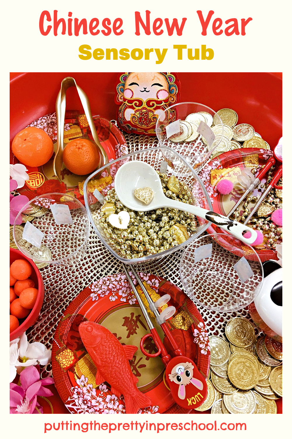 Chinese New Year Sensory Tub