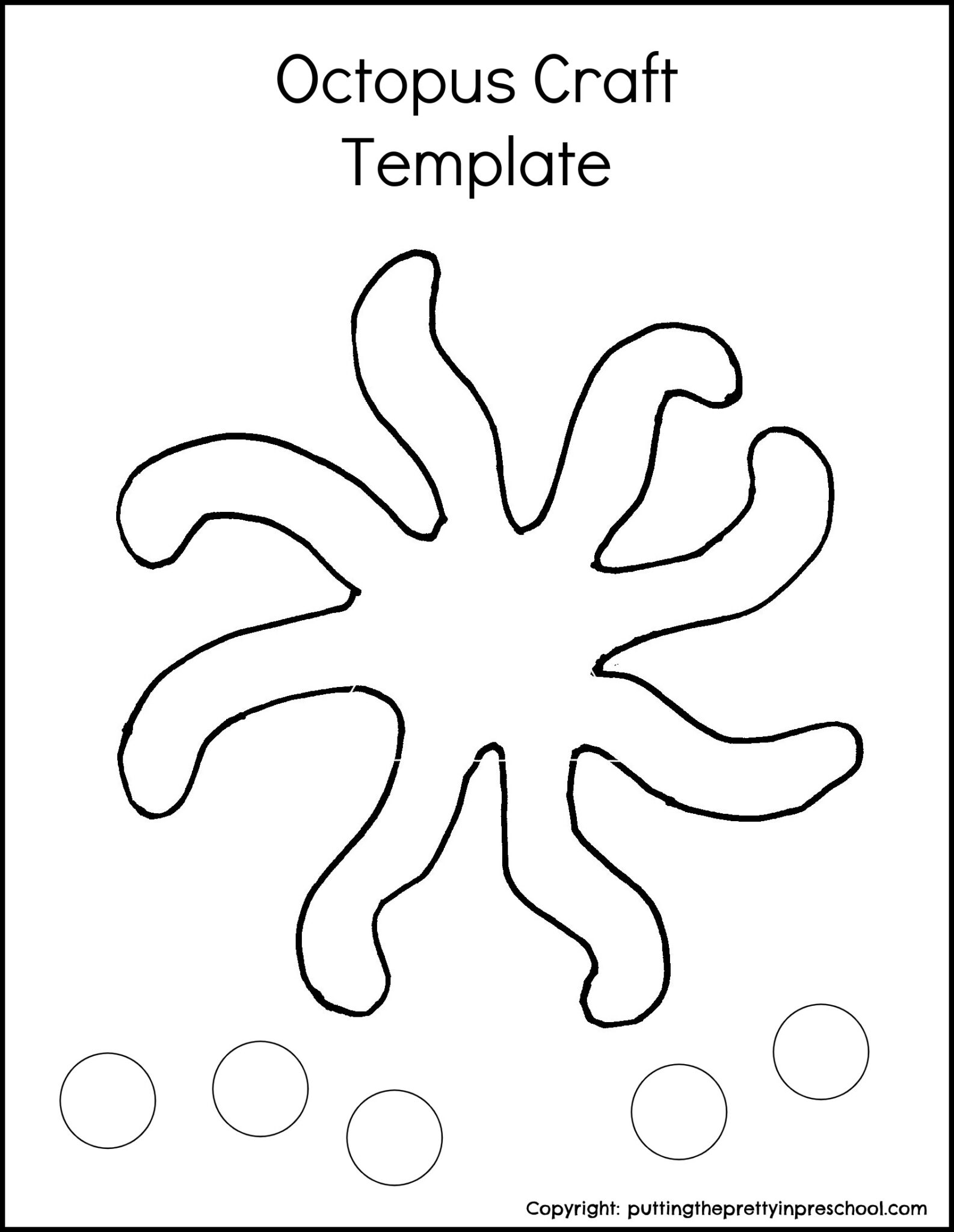 Octopus Christmas Craft