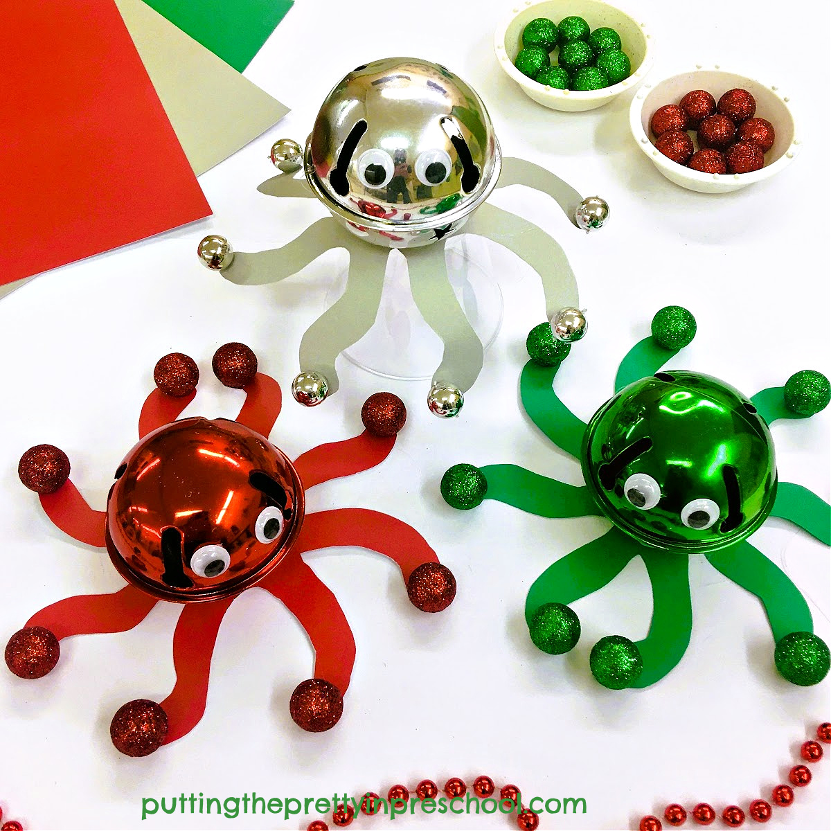 Octopus Christmas Craft