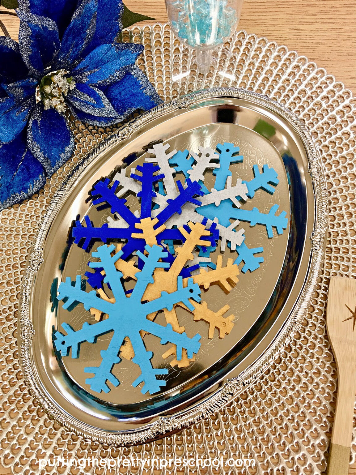 Snowflake Cafe Dramatic Play