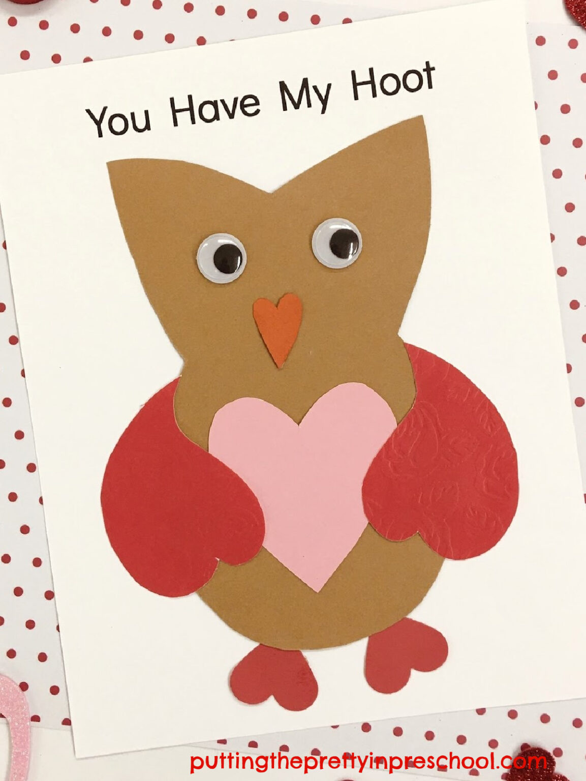 Valentine’s Day Owl Craft