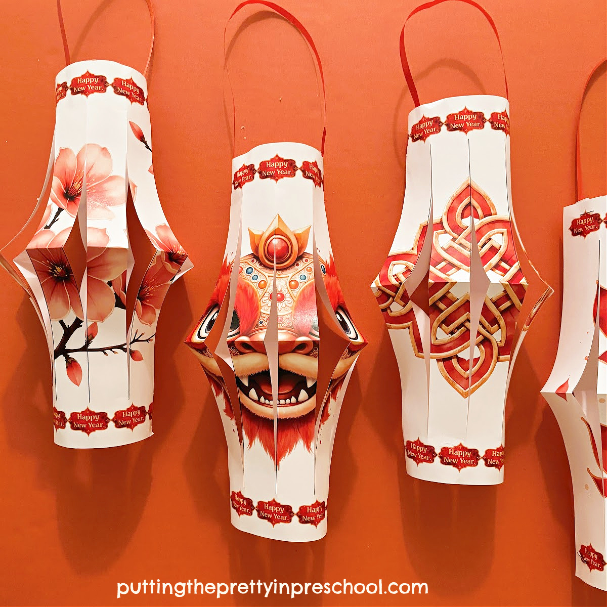 Lunar New Year Lantern Craft